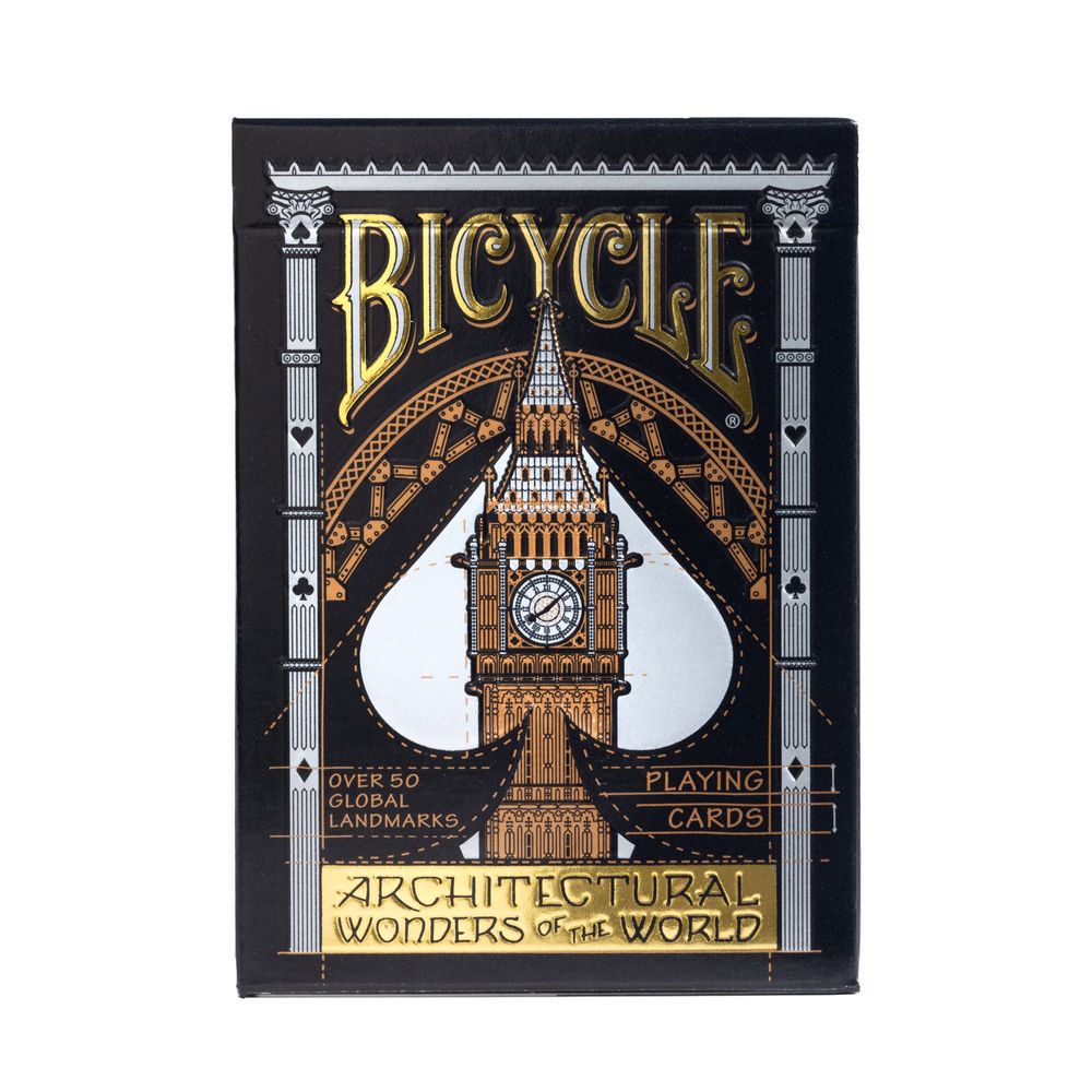 Bicycle Architectural Wonders Of The World Playing Cards - uscartamundi